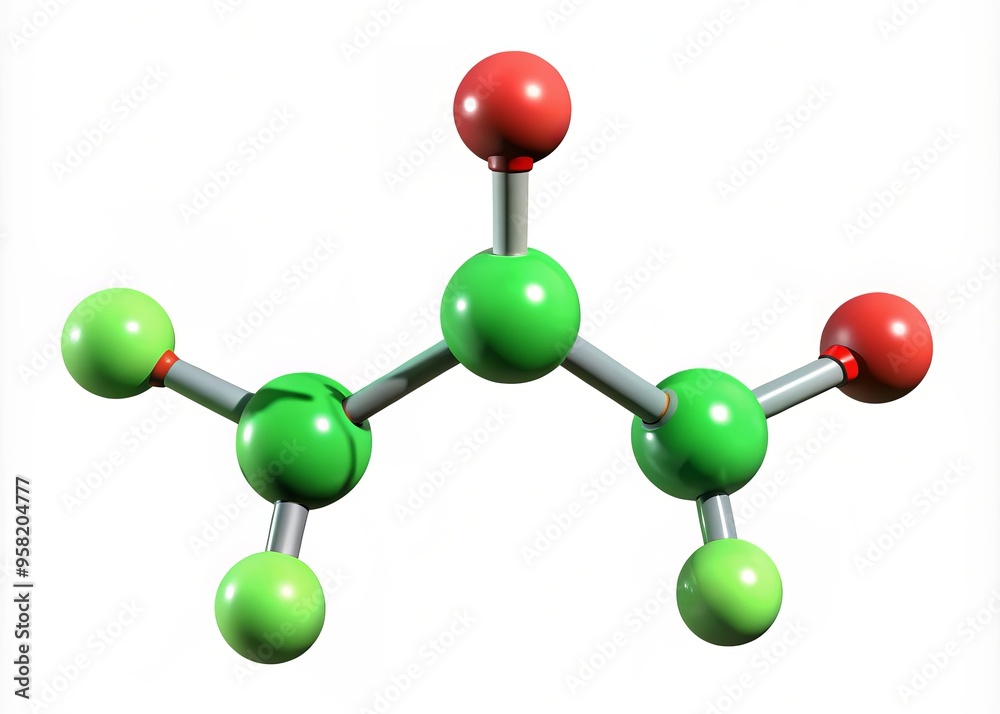 A planar Lewis structure of acetaldehyde, CH3CHO, depicts carbon bonded ...