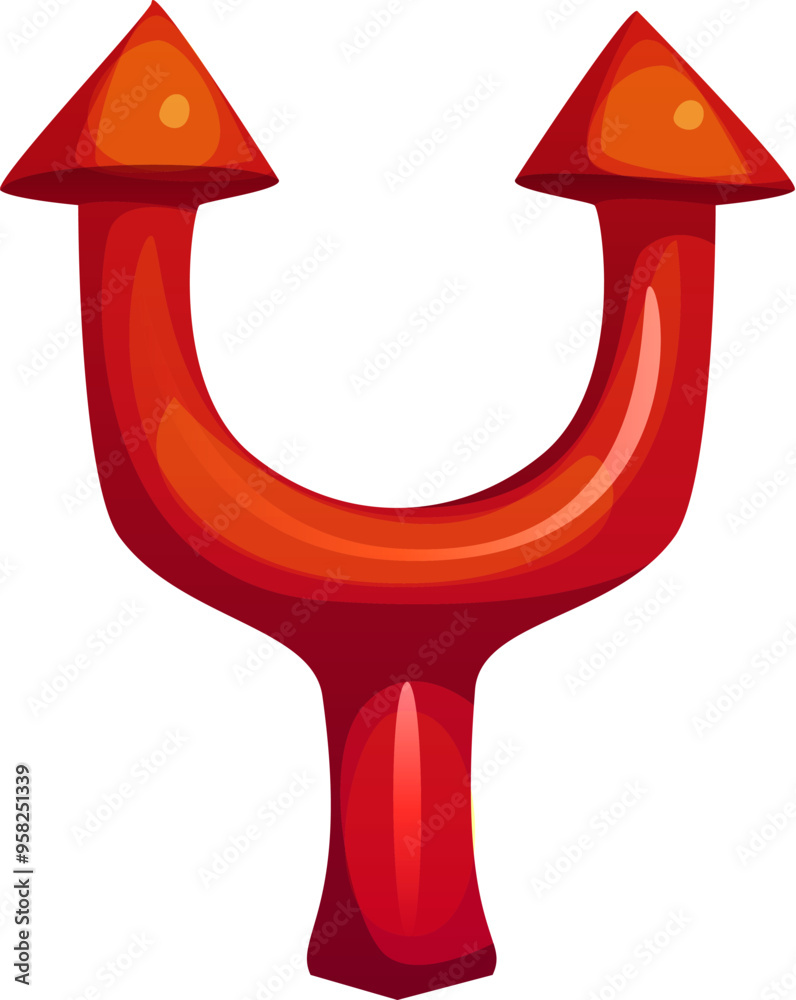 Letter Y Halloween font, cartoon evil type, funny scary typeface ...