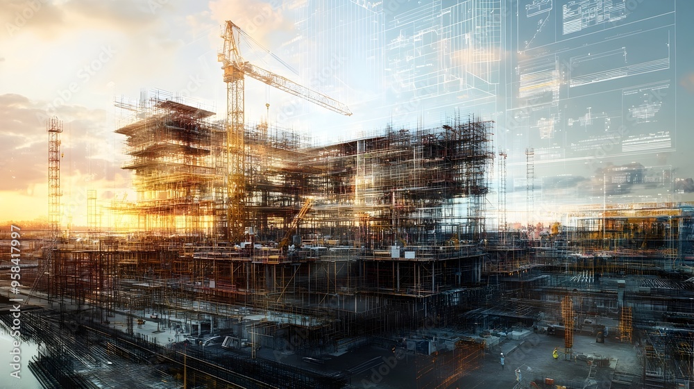 Virtual Construction Site Twin with Real-Time Data Overlays for Project ...