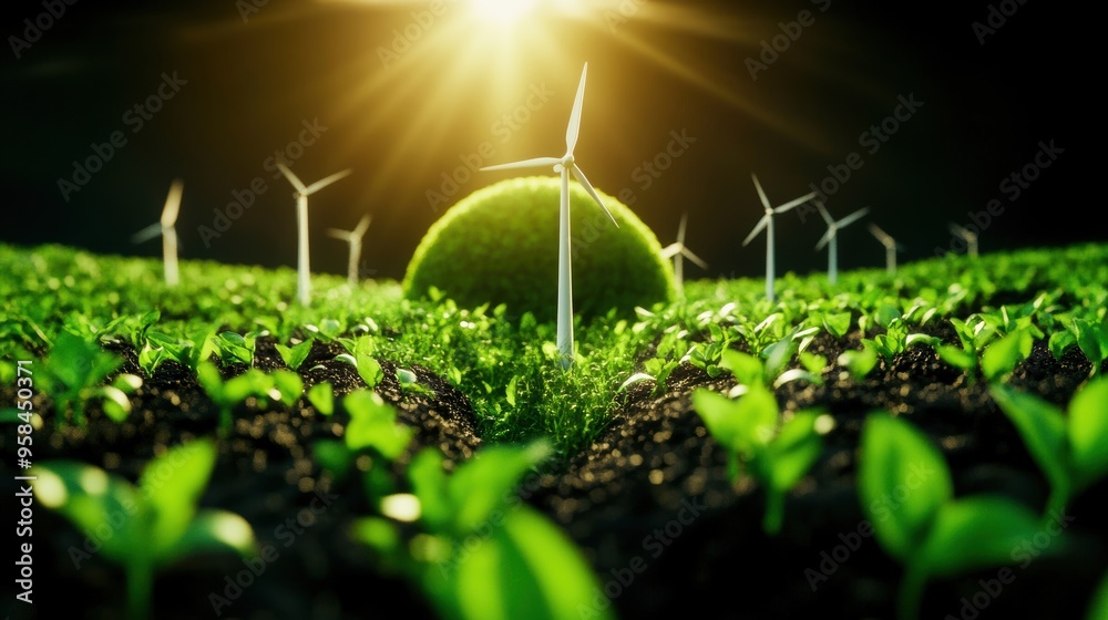 Visualization of sustainable energy paths leading to a greener Earth ...