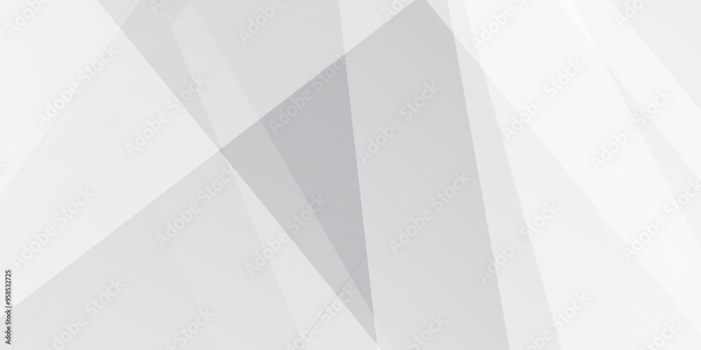Abstract white and gray line background. Abstract white folds background with elegant lines ...
