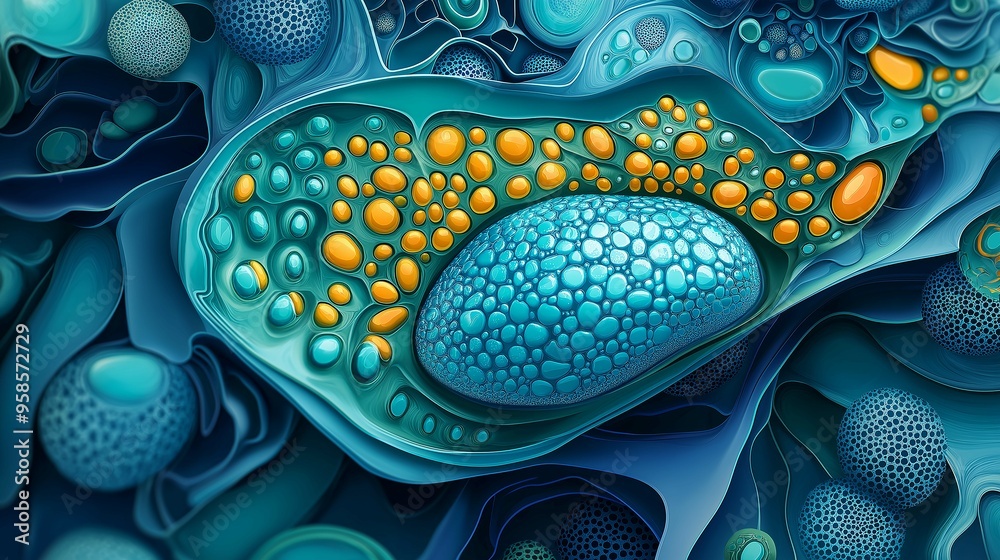 Cross-sectional illustration of a bronchus, showing its structure and ...