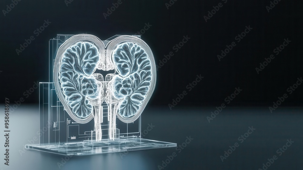 Cross-section of an organ-on-a-chip device simulating human physiology ...