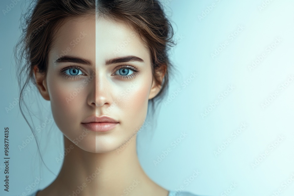 Concept AI Editing, Photo Retouching, Before and After, Creative ...