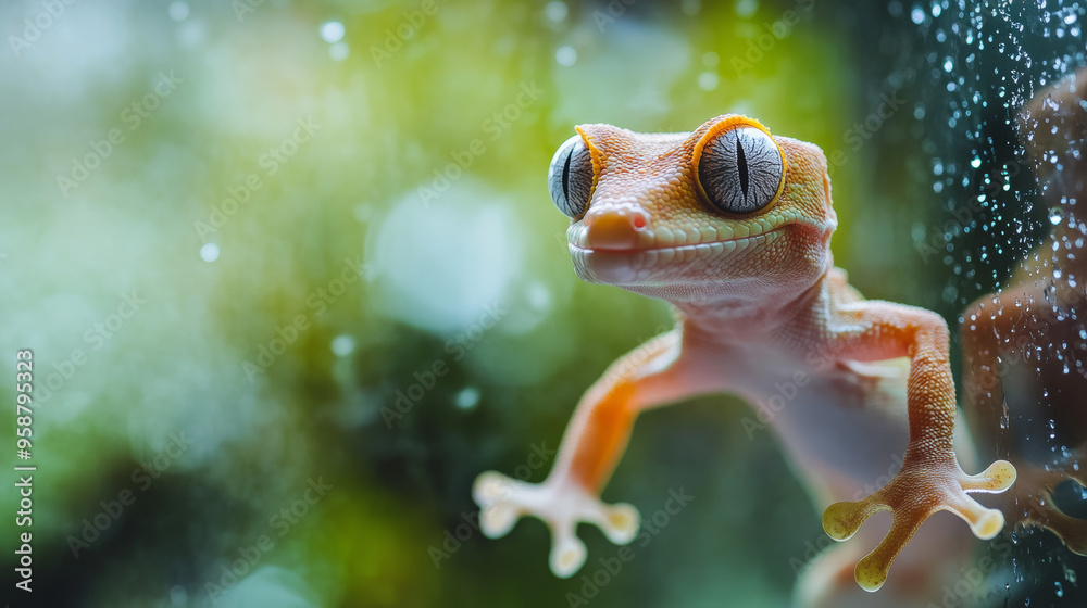 Vivid Gecko Close-Up: A Stunning Glimpse into the Colorful World of ...