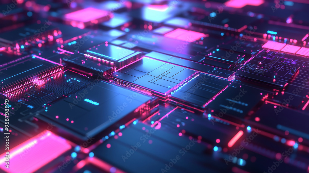 Electronics factories use silicon wafers to make tiny computer chips ...