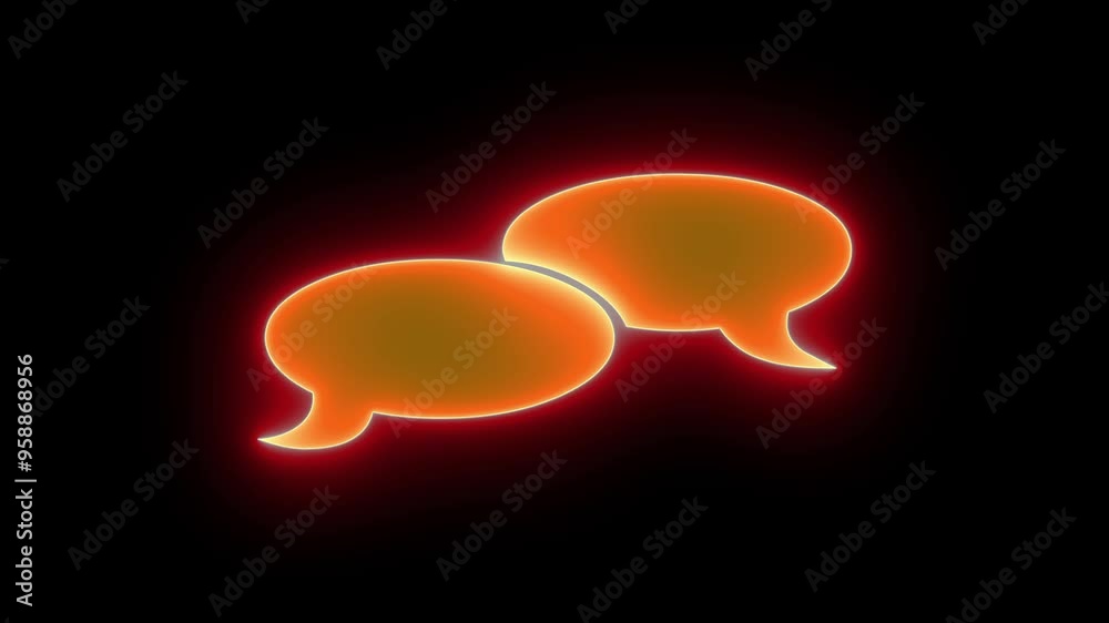 A simple message icon featuring a clean, rounded envelope shape. The ...