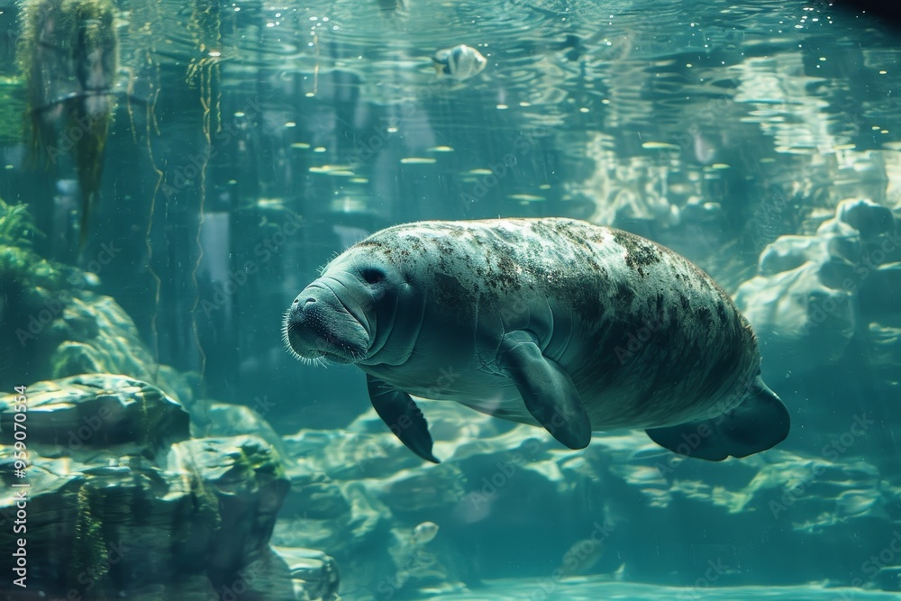 Explore the fascinating world of manatees, the gentle sea cows, at the ...