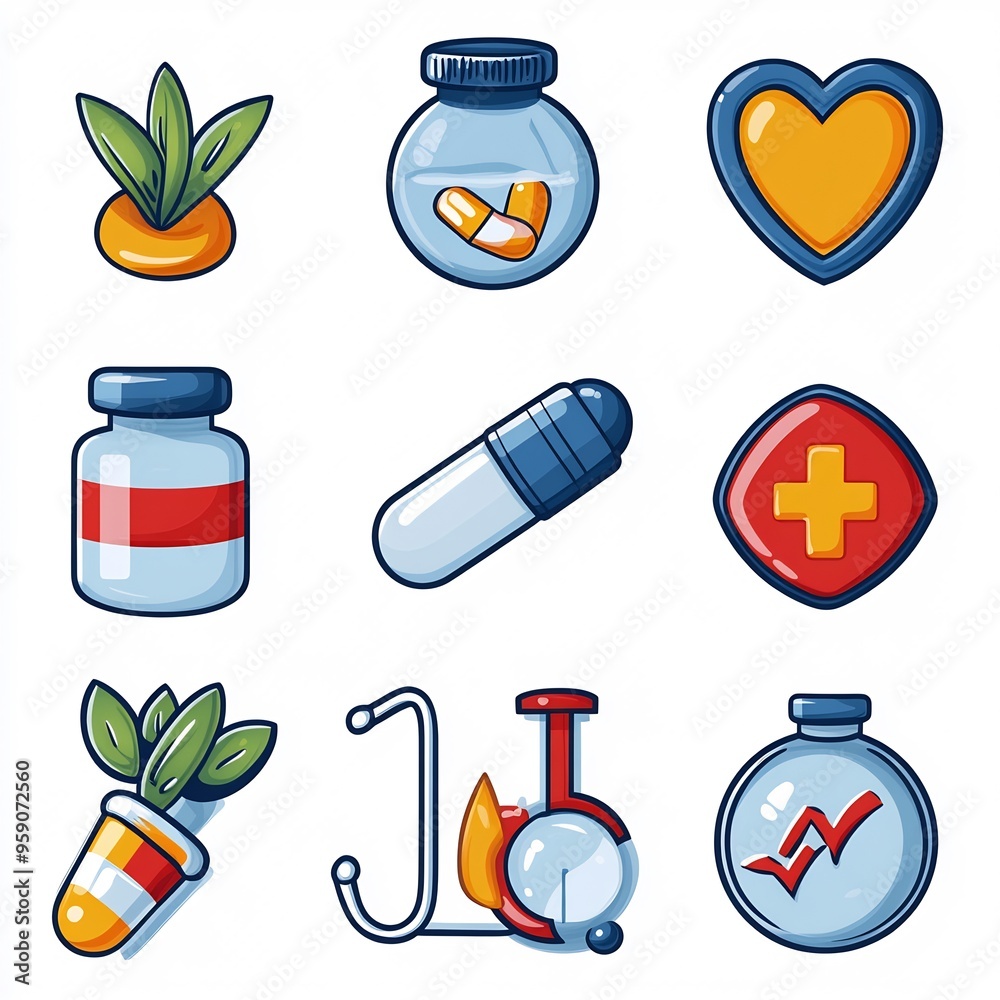 Healthcare Quality Metrics Vector illustrations of metrics used measure ...