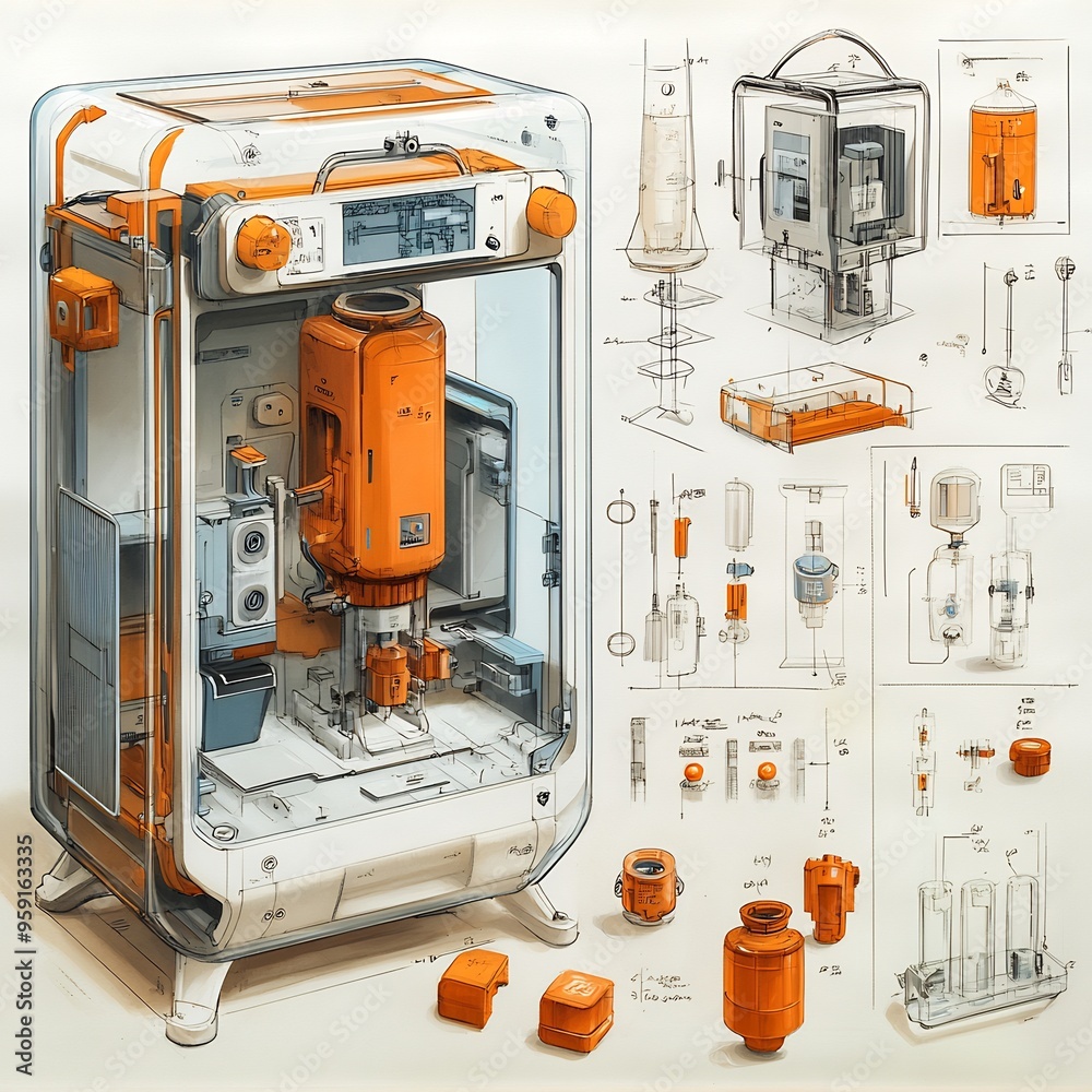 Medical Device Design Illustrations of design process for medical ...