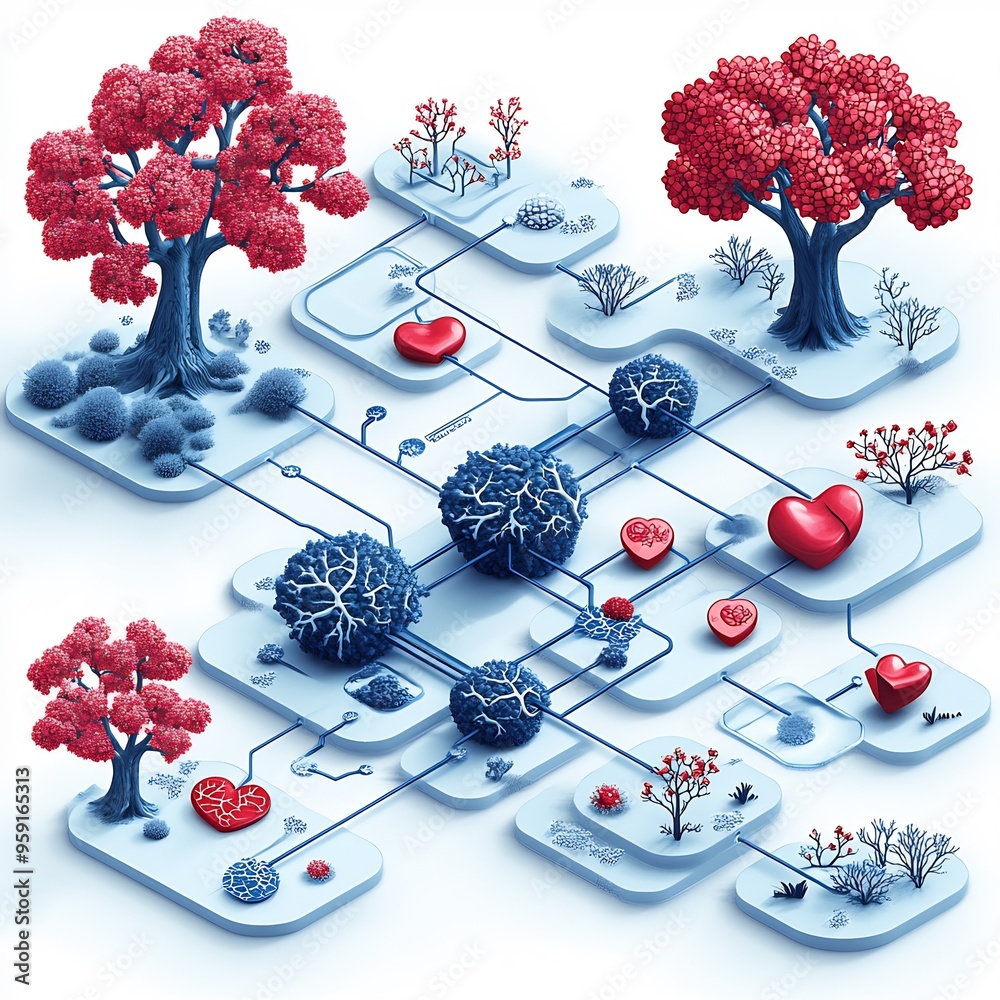 Medical Diagnosis Treatment Flowcharts Graphics depicting flowcharts ...