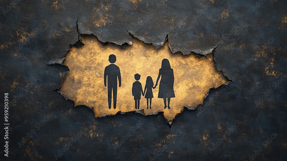 Divorce creates a painful rift in a family, leaving lasting scars on ...