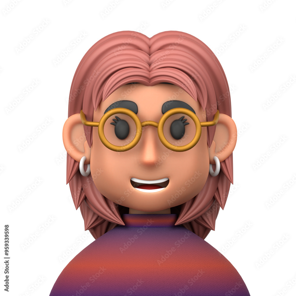 Content Writer 3D Illustration for uiux, web, app, presentation, etc ...