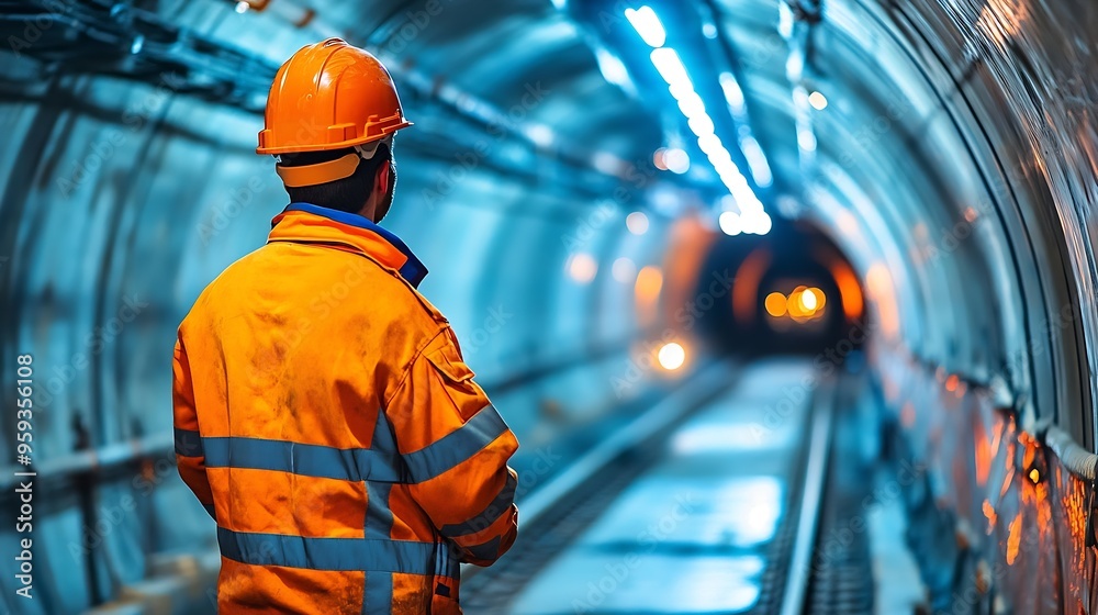 Engineer to wear workwear clothing safety Technician control ...