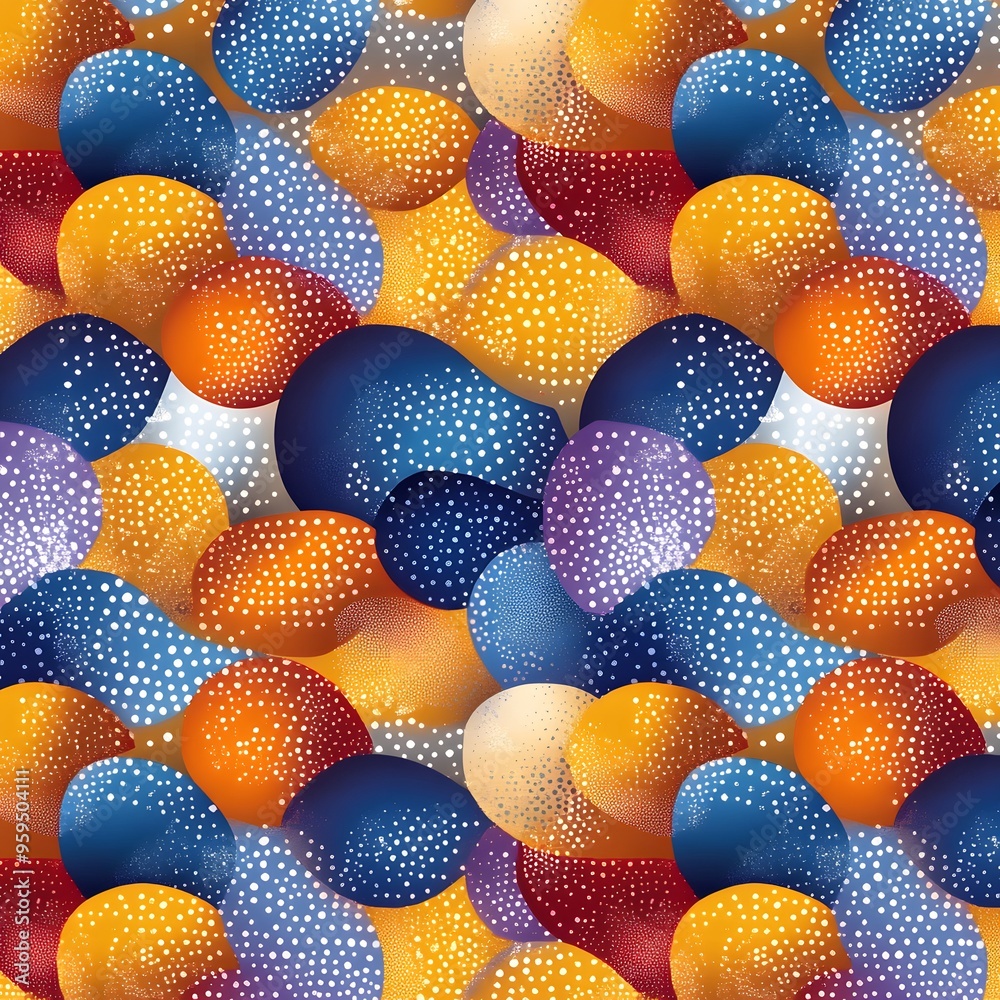 Ankara Pattern A brightly colored fabric pattern known for its unique ...