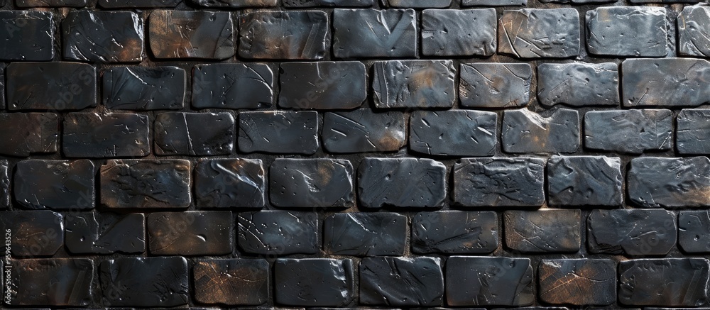 Pattern of wall bricks suitable for mobile phone screens display ...
