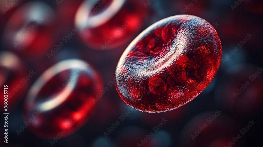 Detailed lab report showing hemoglobin typing test results for ...