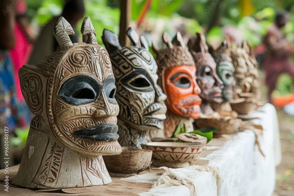 Traditional festival in a lesser known Pacific island nation, rare ...