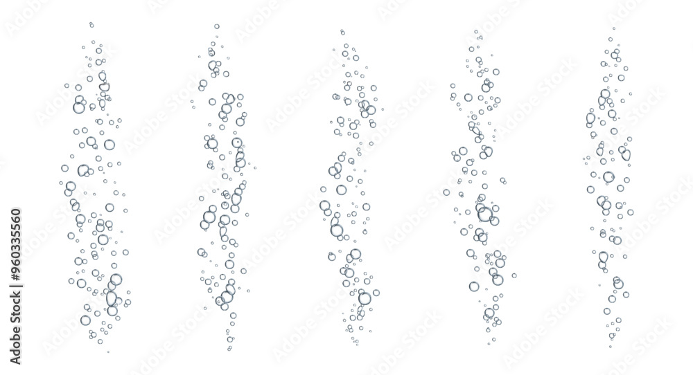 Fizz water soda drink bubbles rising upwards, creating fizzy ...