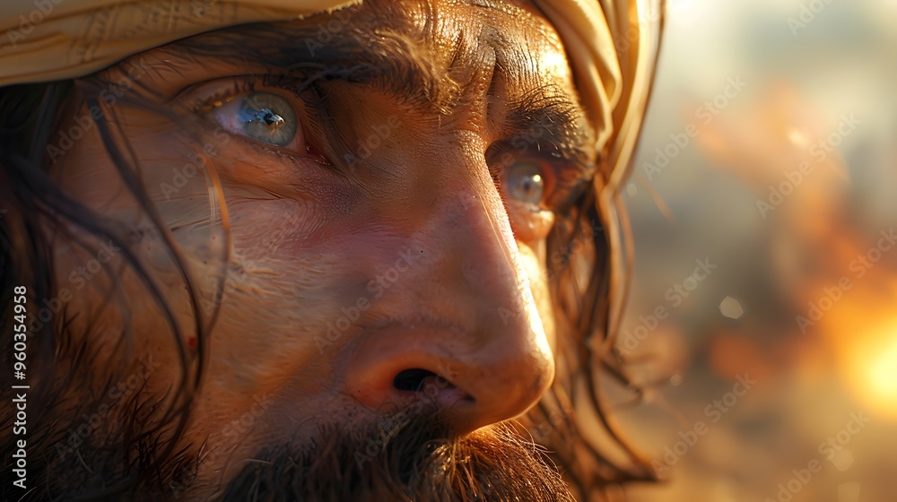 The powerful moment of sight being restored, showing the blind man’s ...