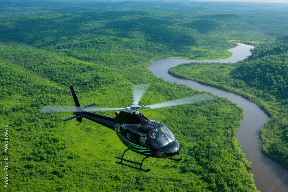 Civil helicopters, wildlife conservation, tracking animals monitor ...
