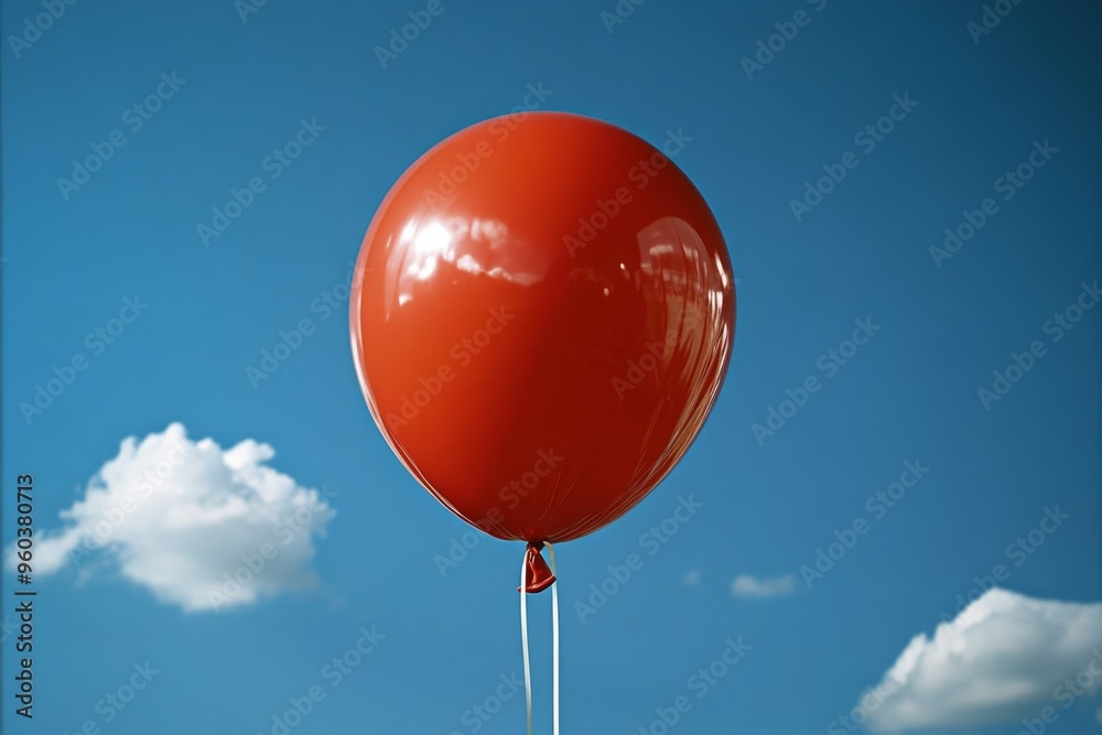 Deflated balloon, gentle deflation, inevitable decline mirrors the slow ...