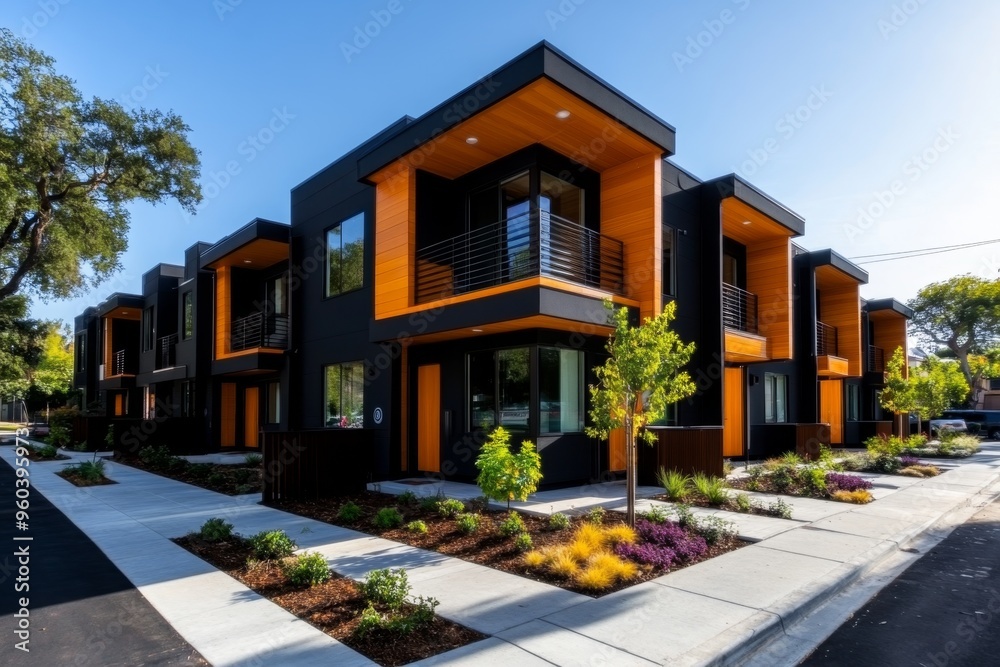 New building, affordable housing, addressing urban needs provides ...