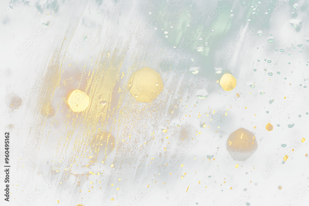 grainy and blurry Water drop on glass transparent background , Blurry ...
