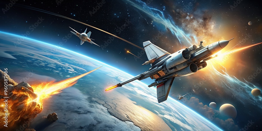 visual effects, epic, dogfight, battle, space, sci-fi, battle scene ...
