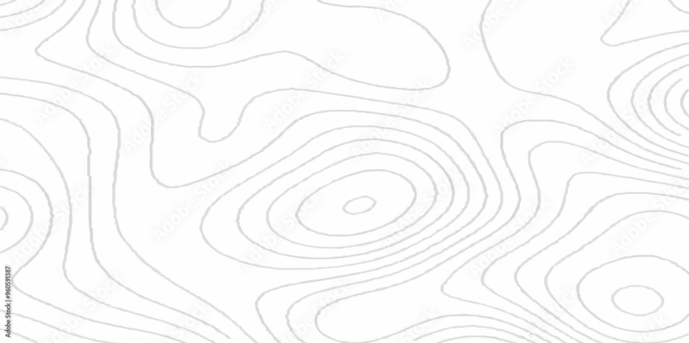 Modern curved line of contour map, geological contour map with ...