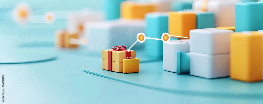 Business value chain, interconnected elements from production to ...