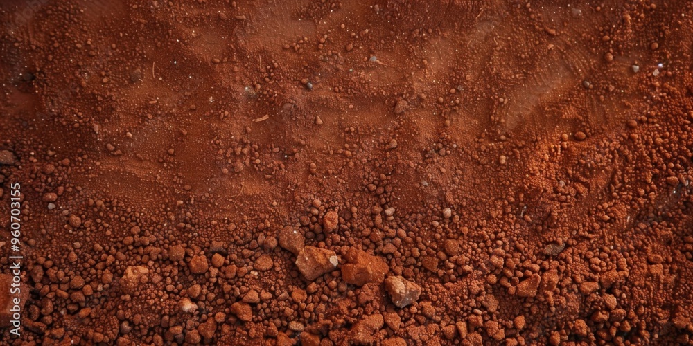 Textured red dirt landscape showcasing the vibrant earth of Australian ...