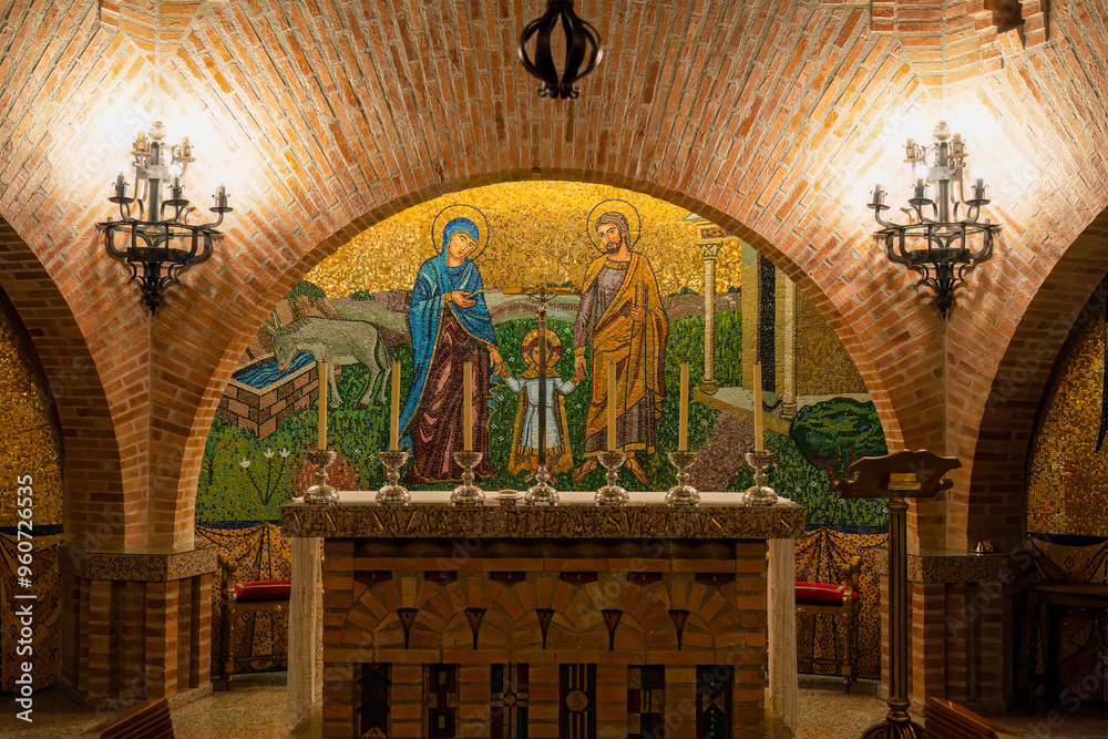 interior decor, pictures and models within a large spanish building ...