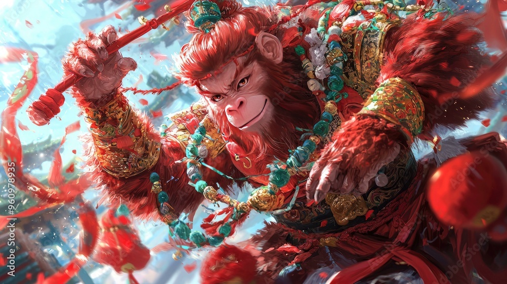 An illustrative exploration of Wukong's influence across different ...