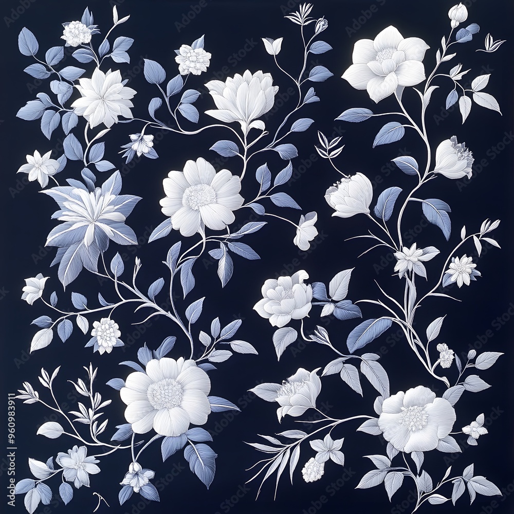 Miao Silver Embroidery Pattern A pattern found in the traditional ...