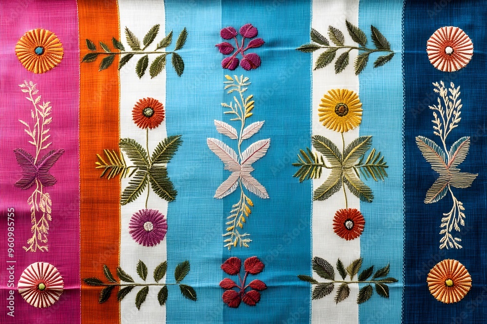 Uighur Etles Silk Pattern A traditional silk fabric pattern from the ...