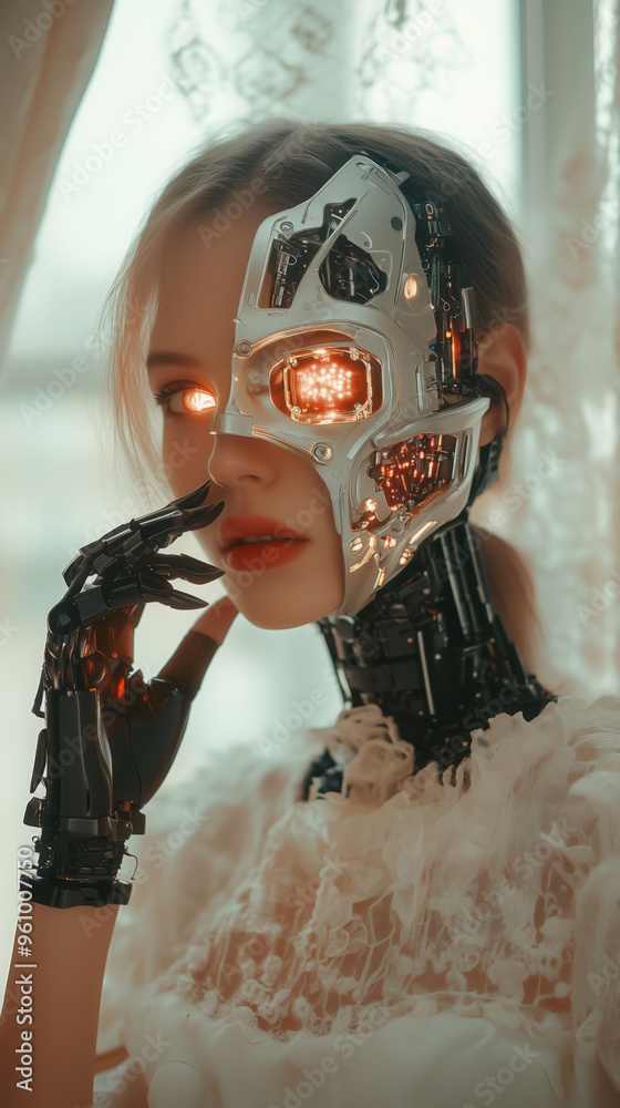 cyborg, artificial intelligence, robot, android, humanoid, bionic ...