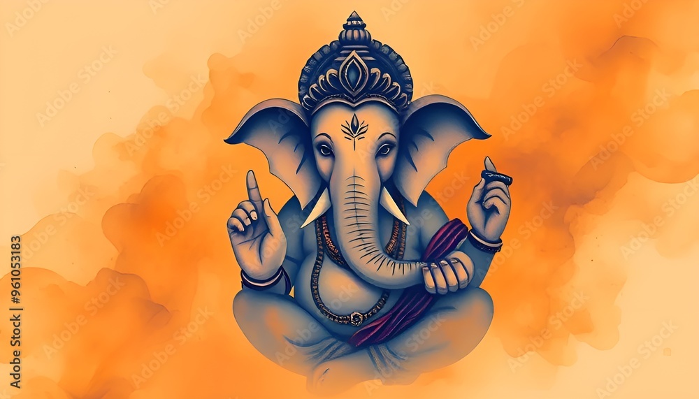 Prasad to elephant headed god Lord Ganesha on chaturthi with Pooja ...