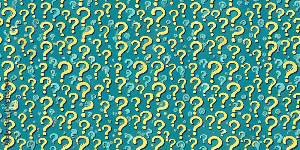 Repeating wallpaper background with question marks , question marks ...
