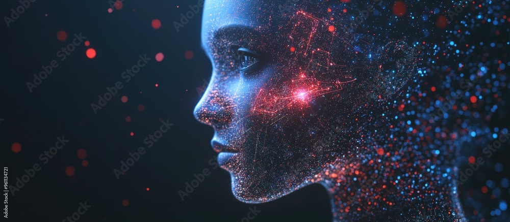 Concept of using artificial intelligence to replace human roles ...