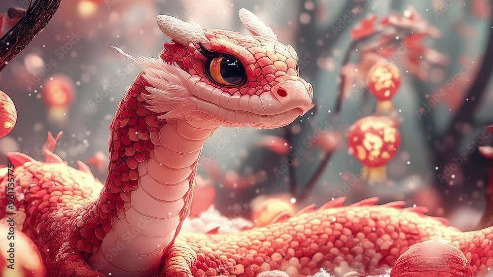 Happy New Year 2025 Chinese New Year Year of the Snake: Embrace the ...