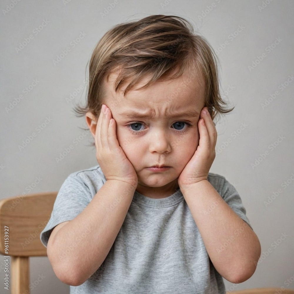 Amazing high resolution photos of embarrassed toddler with hand on face ...