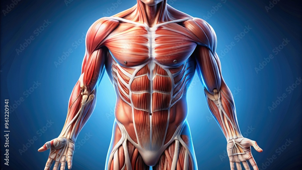 Muscular Anatomy Of The Human Forearm, Including Flexors, Extensors ...