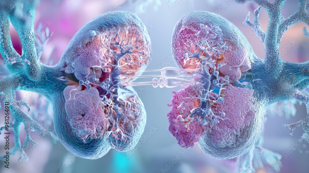 Symmetry in Adrenal Glands and Stress Response, Explore how the paired ...