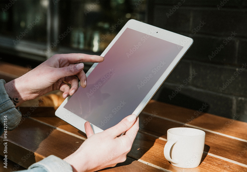 Screen Tablet Mockup Stock Template | Adobe Stock