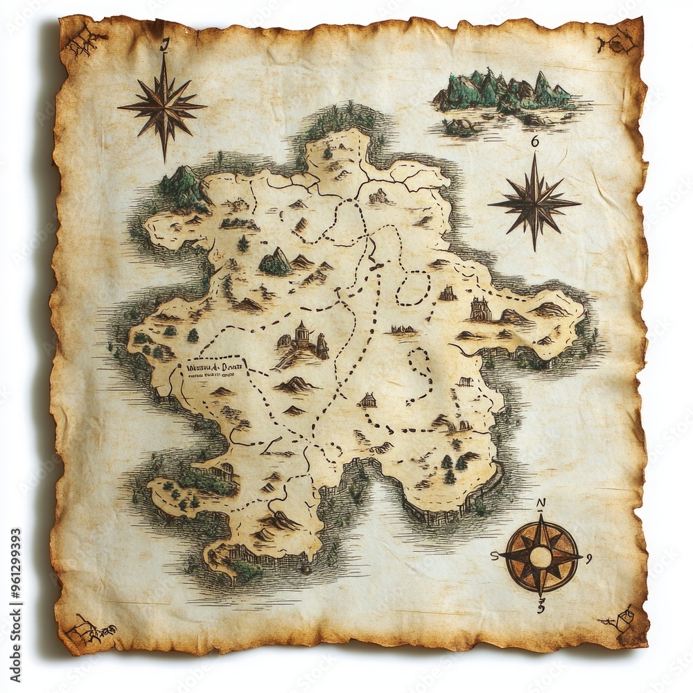 Whimsical Treasure Maps for Kids, playful adventure designs, engaging ...