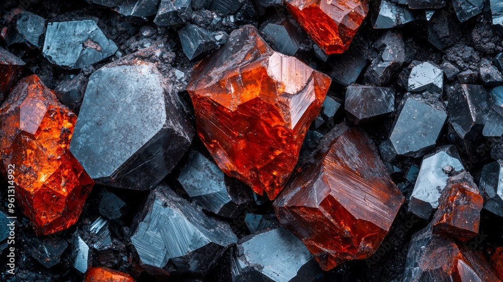 Crystal Symmetry in Iron Ore Minerals, Explore the symmetrical crystal ...