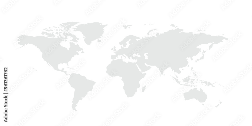 World map Grayscale,isolated on white background for website layouts ...