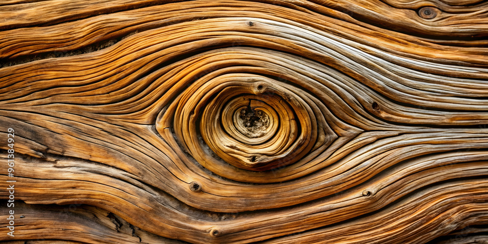 Whimsical Wood Grain: A mesmerizing close-up of a weathered tree trunk ...