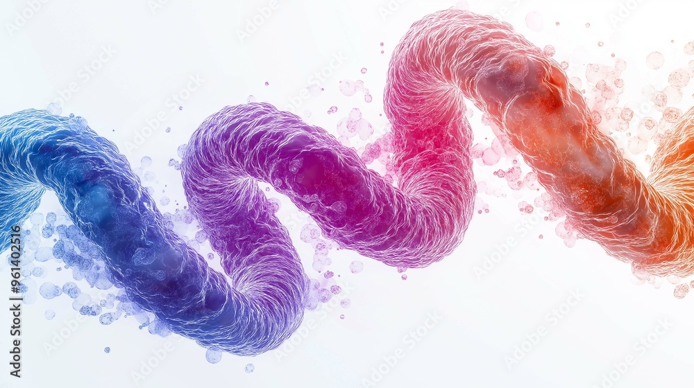 A breakdown of nuclear envelope during mitosis, cell division, detailed ...